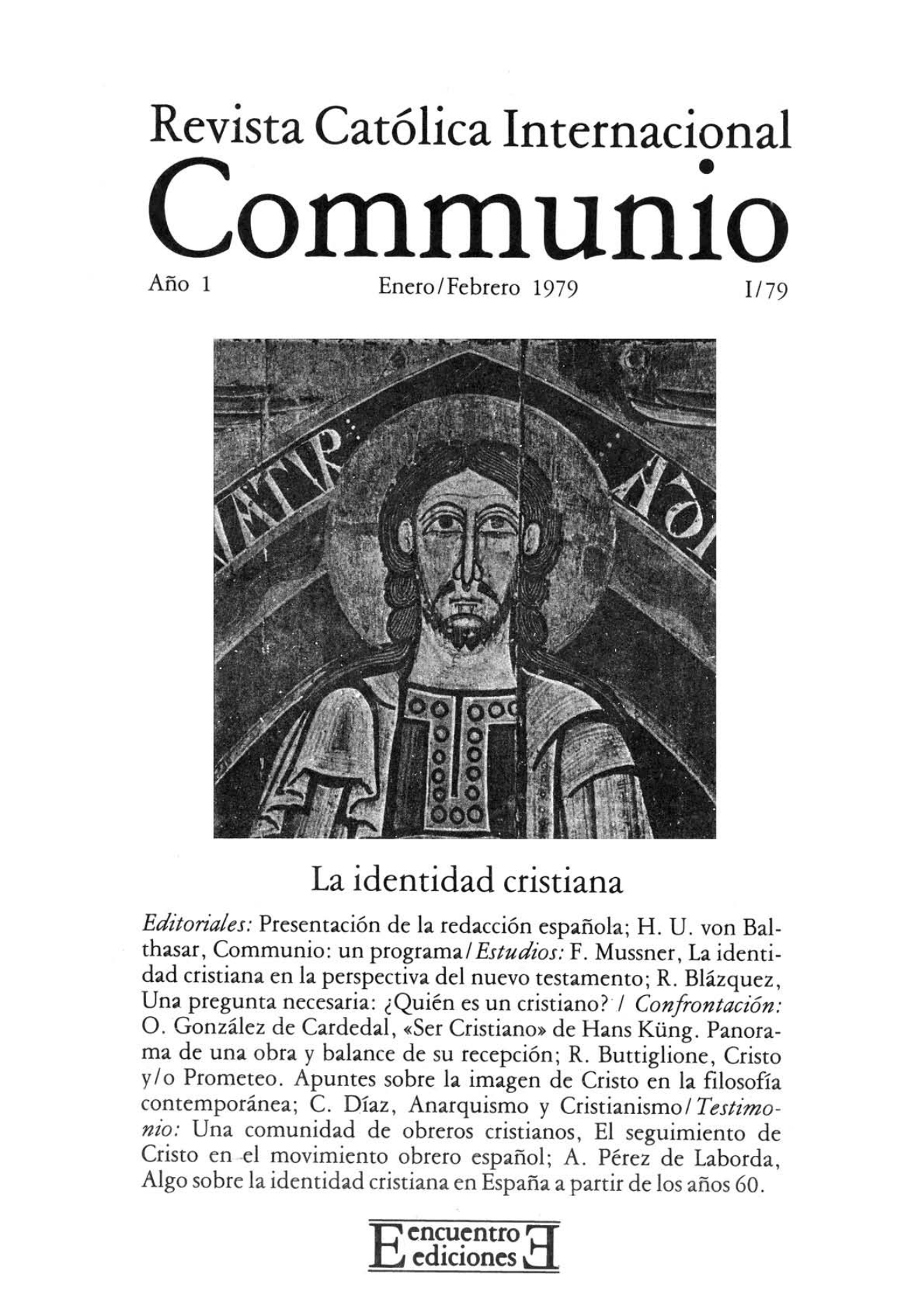 Revista Communio | Lírio Católico